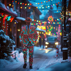 Celebrate in Style: The Ultimate Christmas Suit for the Festive Season ...