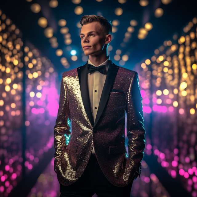 Shining Prom Suits | Sequined Suits for the Perfect Night | Sweetearing ...
